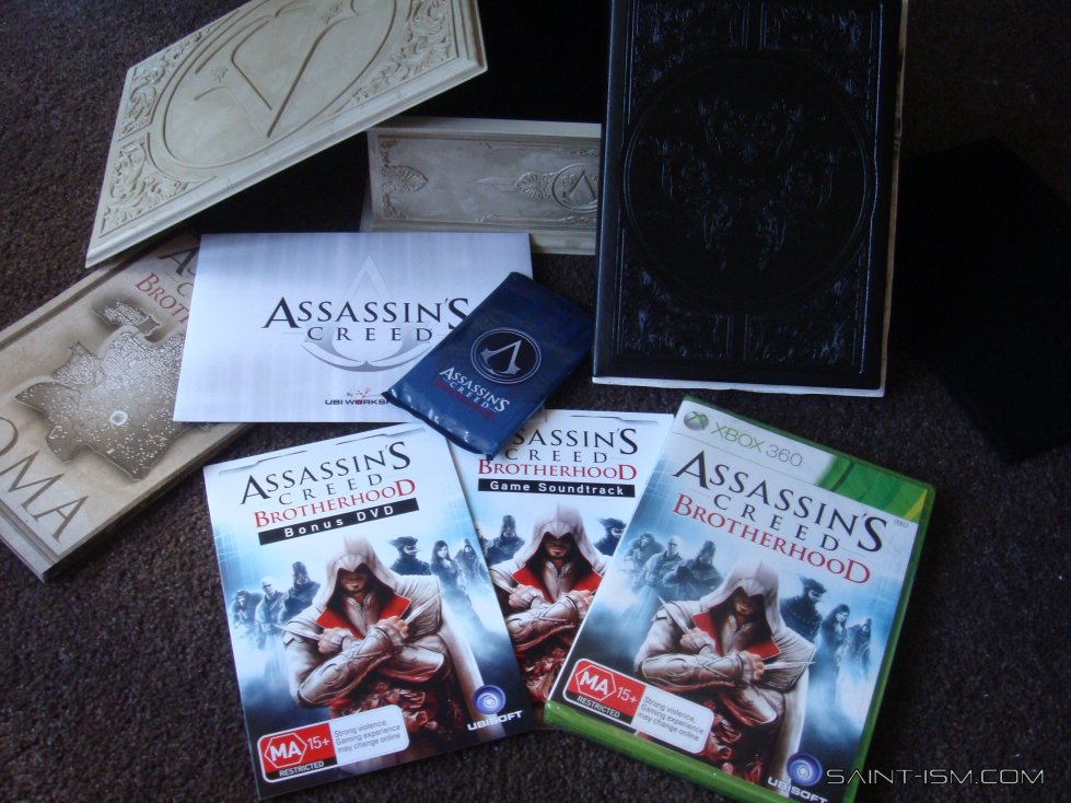 Assassins Creed: Brotherhood – Codex Edition Unboxing | Saint-ism ...
