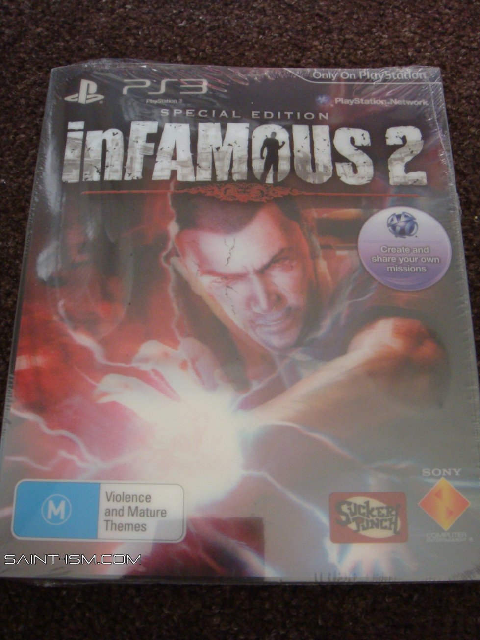 inFamous 2 Hero Edition Unboxing | Saint-ism – Gaming, Gunpla, Digital Art