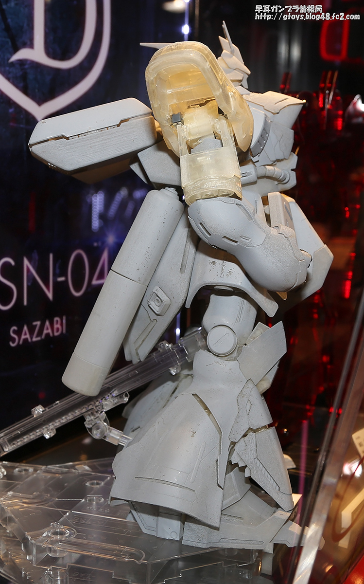 MG Sazabi ver.Ka prototype images from Chara Hobby 2013 | Saint-ism ...