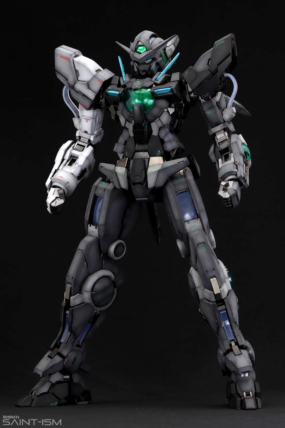 PG Exia Gundam (Monochromatic) | Saint-ism – Gaming, Gunpla, Digital Art